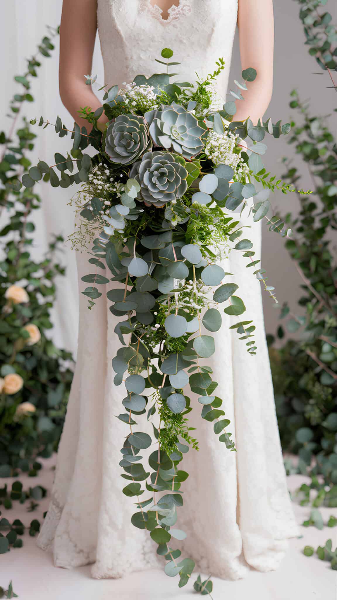 18 Green Wedding Bouquets: Unique Ideas You'll Love