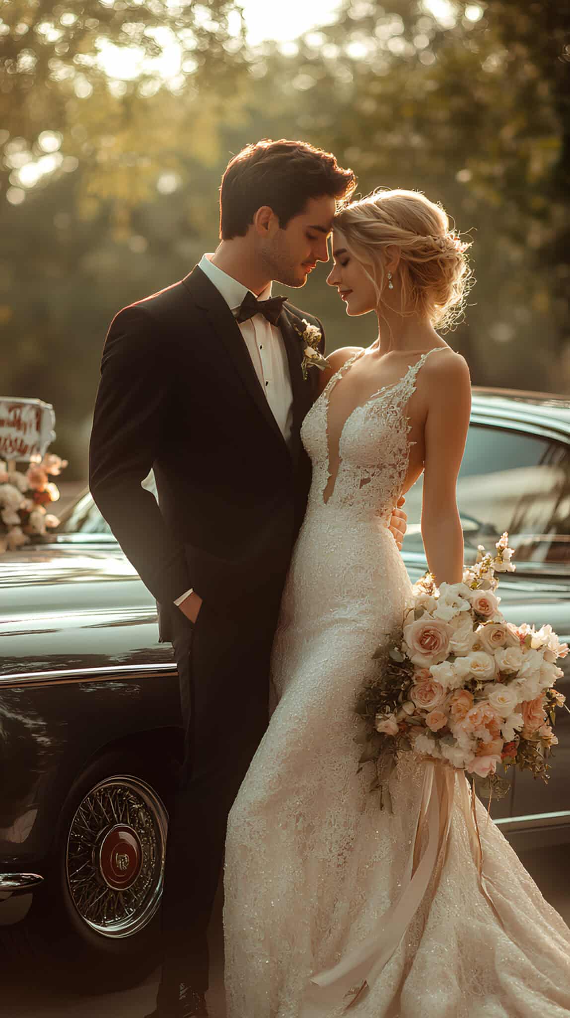 Vintage Bride and Groom Photos With Editorial Character